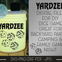 Yardzee Digital Score Card & Rules. Printable, Instant Download Digital ...