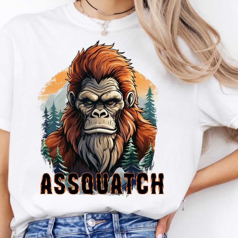 Sasquatch T Shirt - Etsy