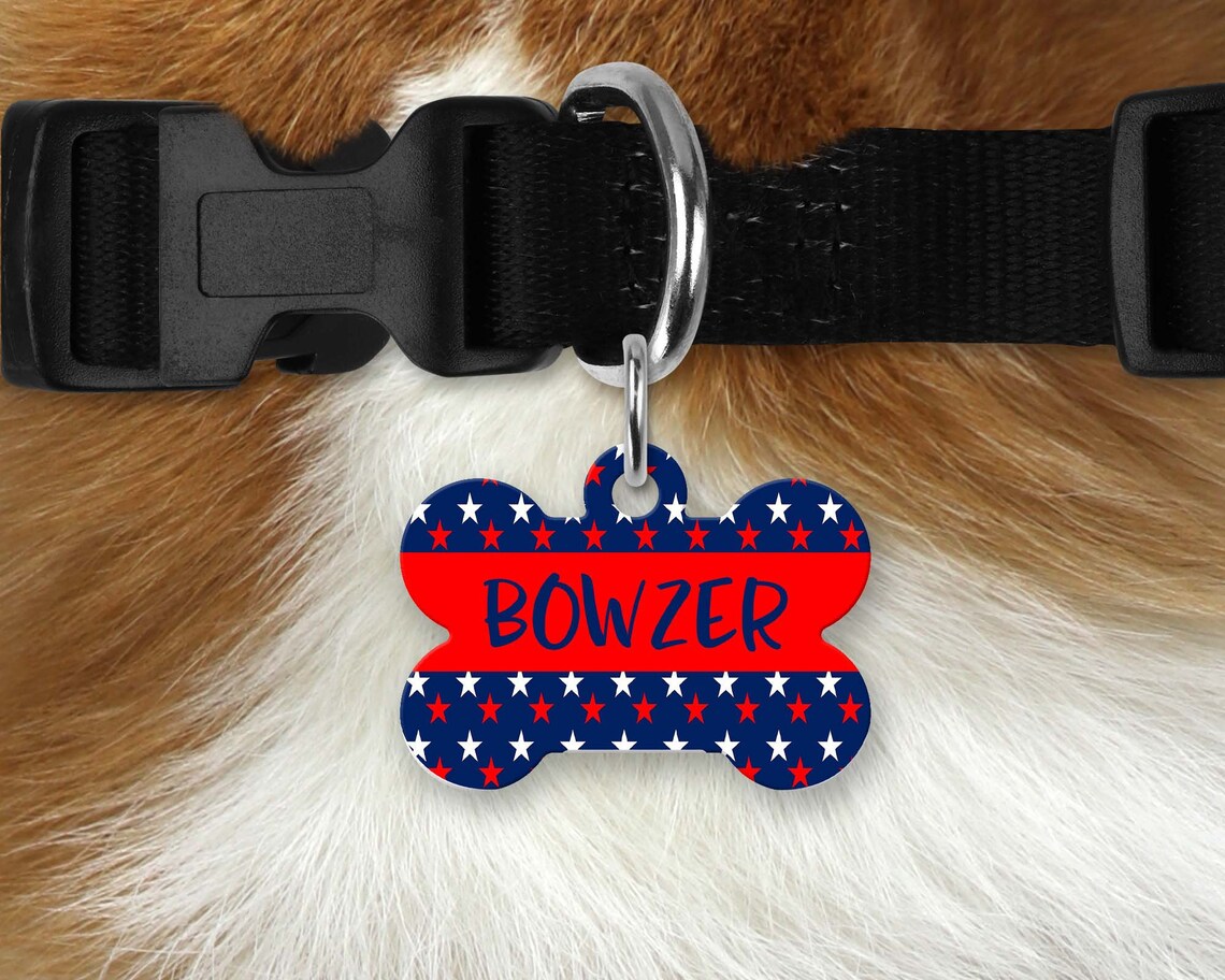 Pet Tag Sublimation Template Dog Bone Name Tag Sublimation - Etsy