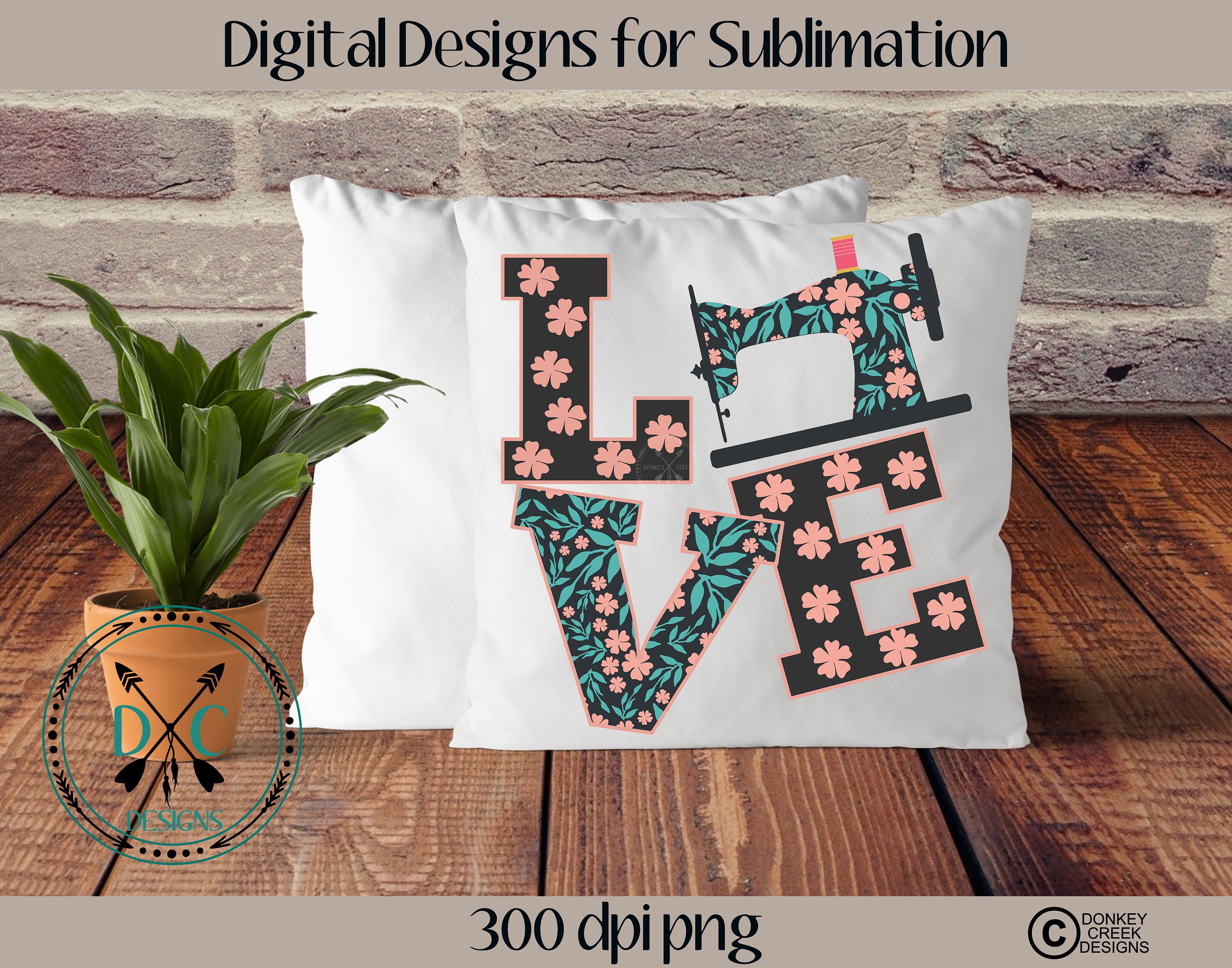 Sewing Love Sublimation Design Digital Download Sewing - Etsy