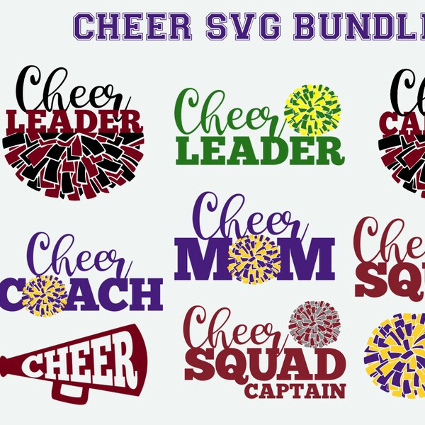 Maroon Cheer Bows - Etsy