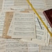 20 Sheets Vintage Music Paper | Music Sheets | Music Paper for Crafting ...