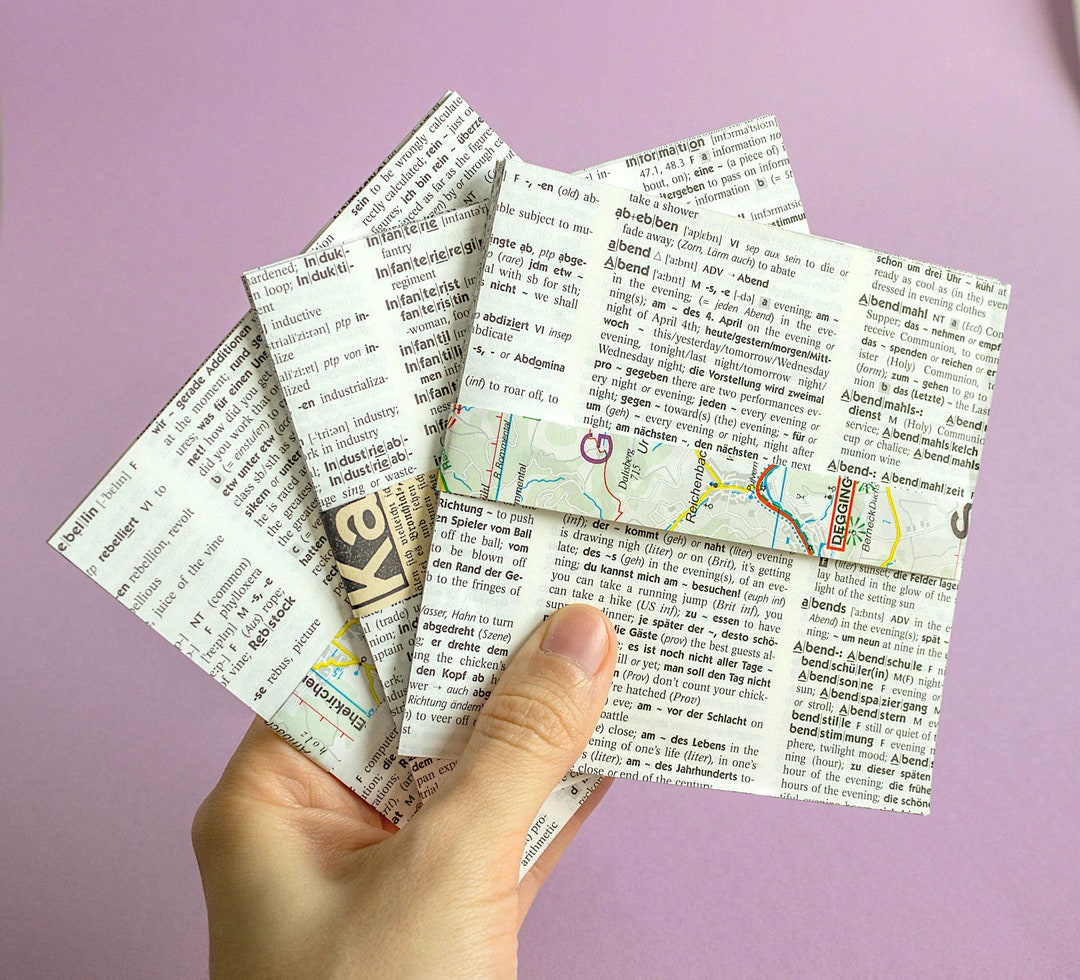 11 X 11 Cm or 10 X 10 Cm Book Pages Origami Paper 50 Pieces | Origami ...