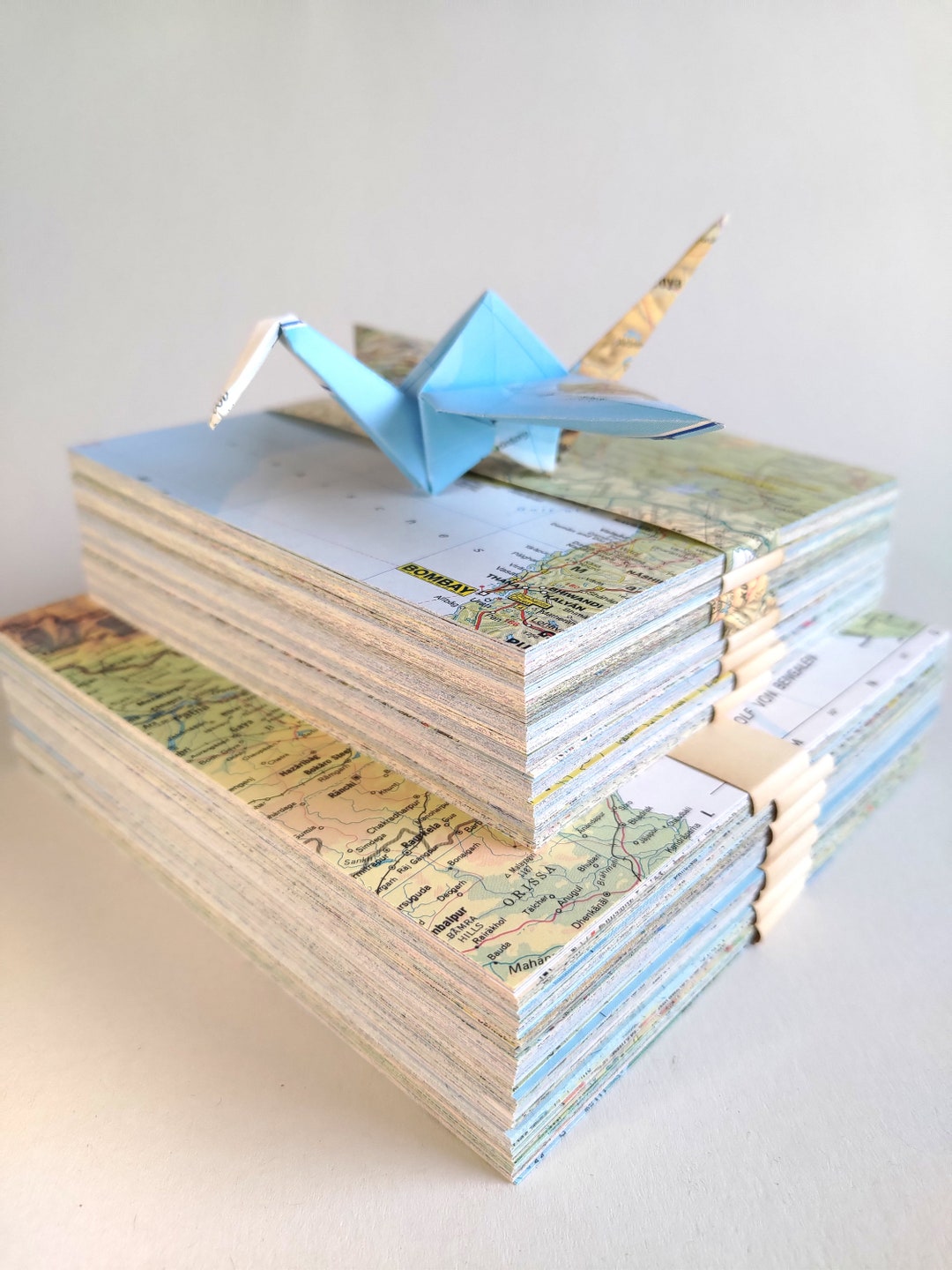 20 Solid Map Origami Paper Sheets 15 X 15 Cm Origami From Old Maps Map Origami - Etsy