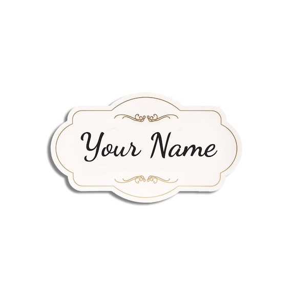 Personalized Label for Card Box - Etsy
