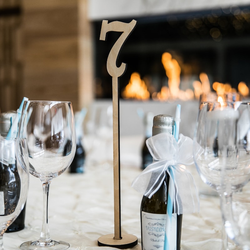 Wooden Wedding Table Stand - Etsy