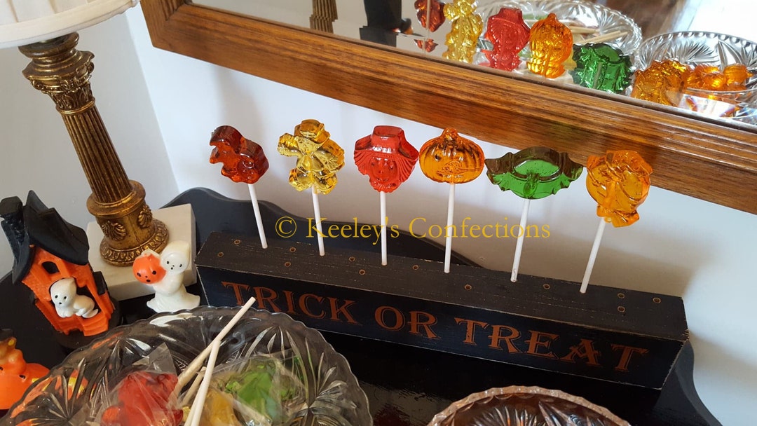 Fall Clear Toy Candy, Barley Lollipops - Etsy