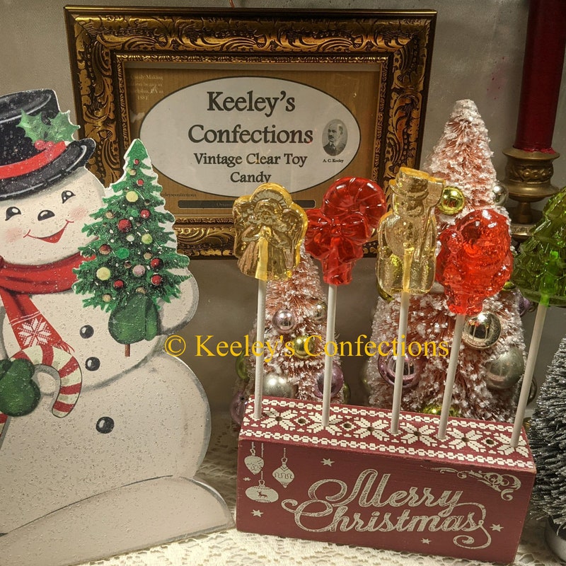 Clear Glass Lollipop - Etsy