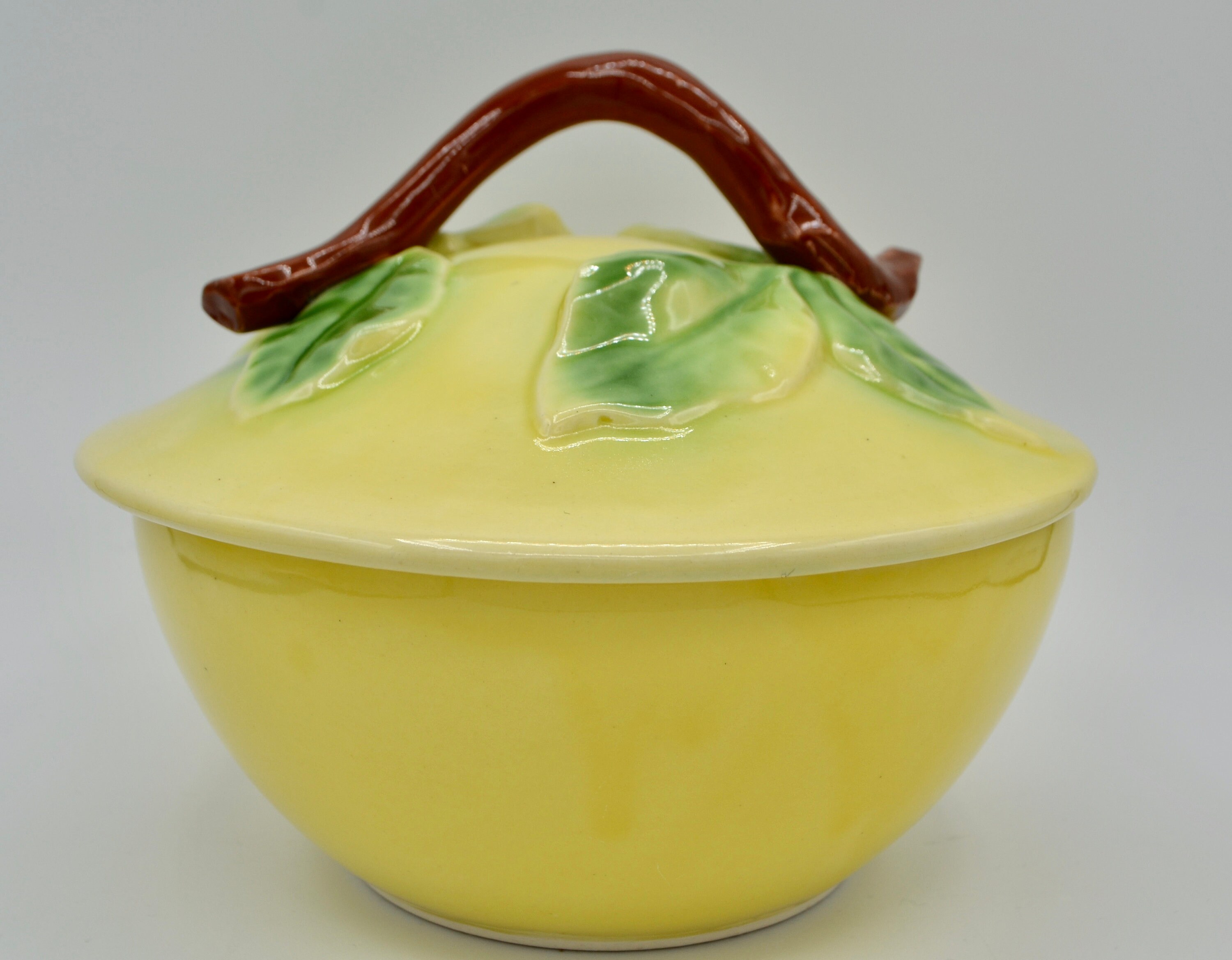 Belmar of California Pottery 1940s Pear Fruit Bowl With Four Nappies - Etsy