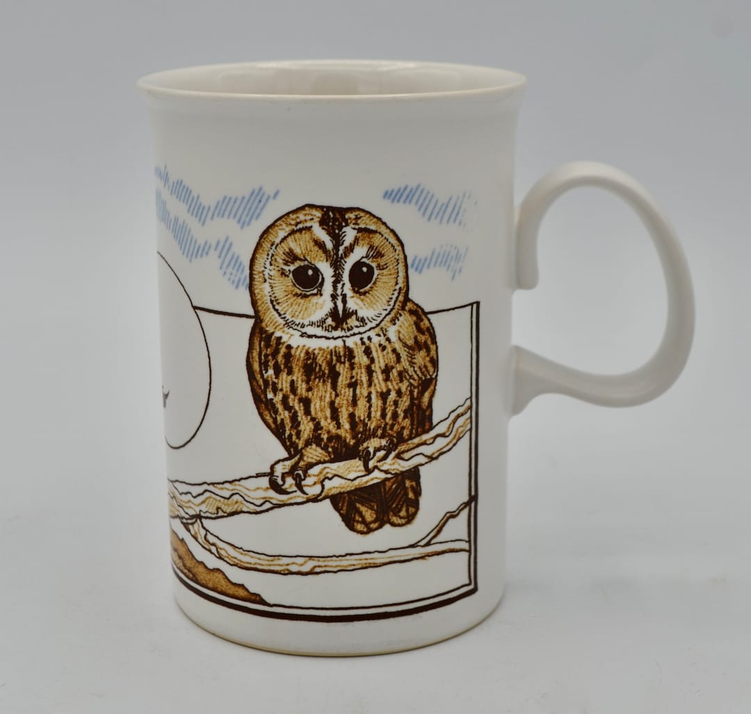 Duncan Pottery Owl-themed Mug Made in Scotland - Etsy