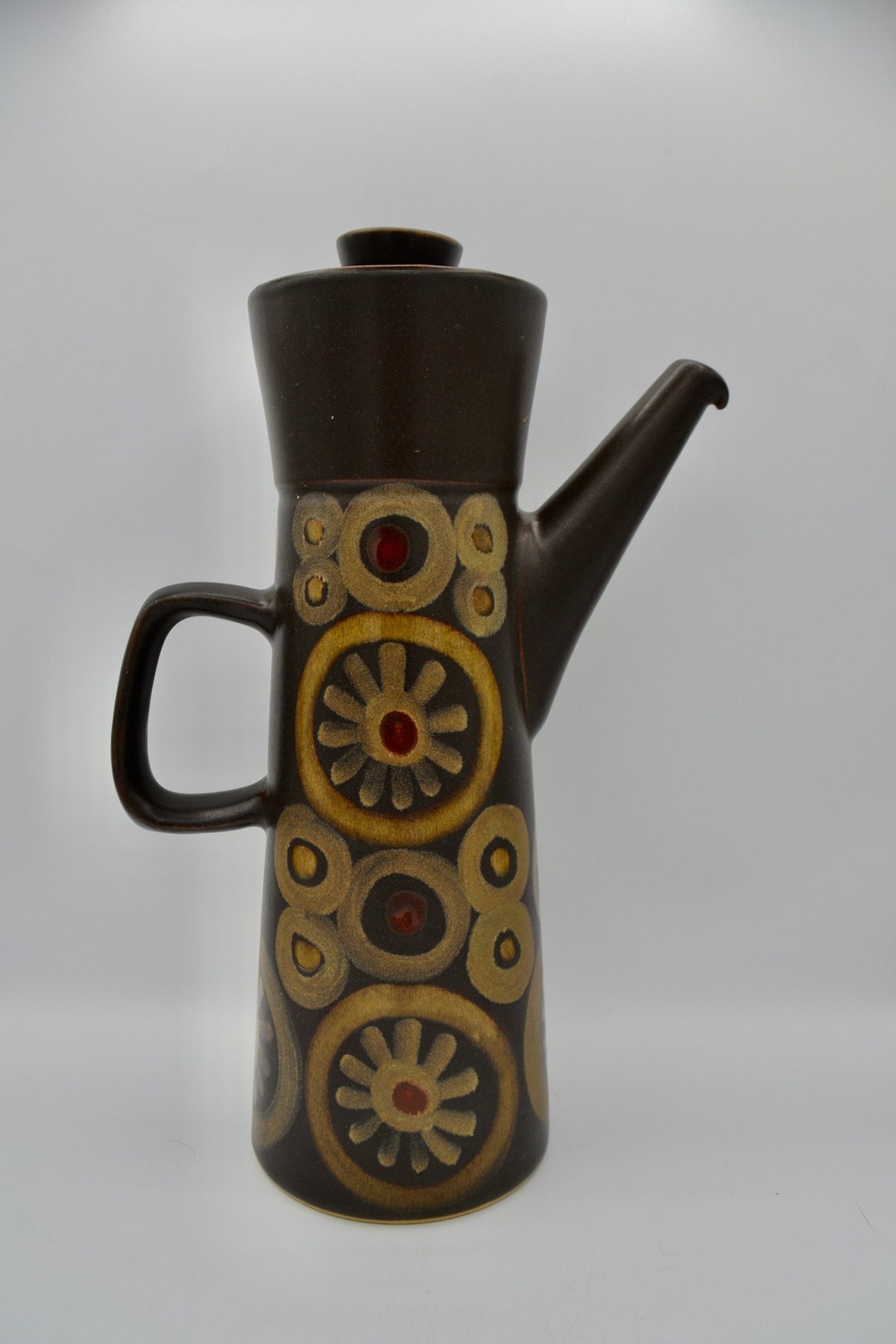 Denby Arabesque Coffee Pot - Etsy