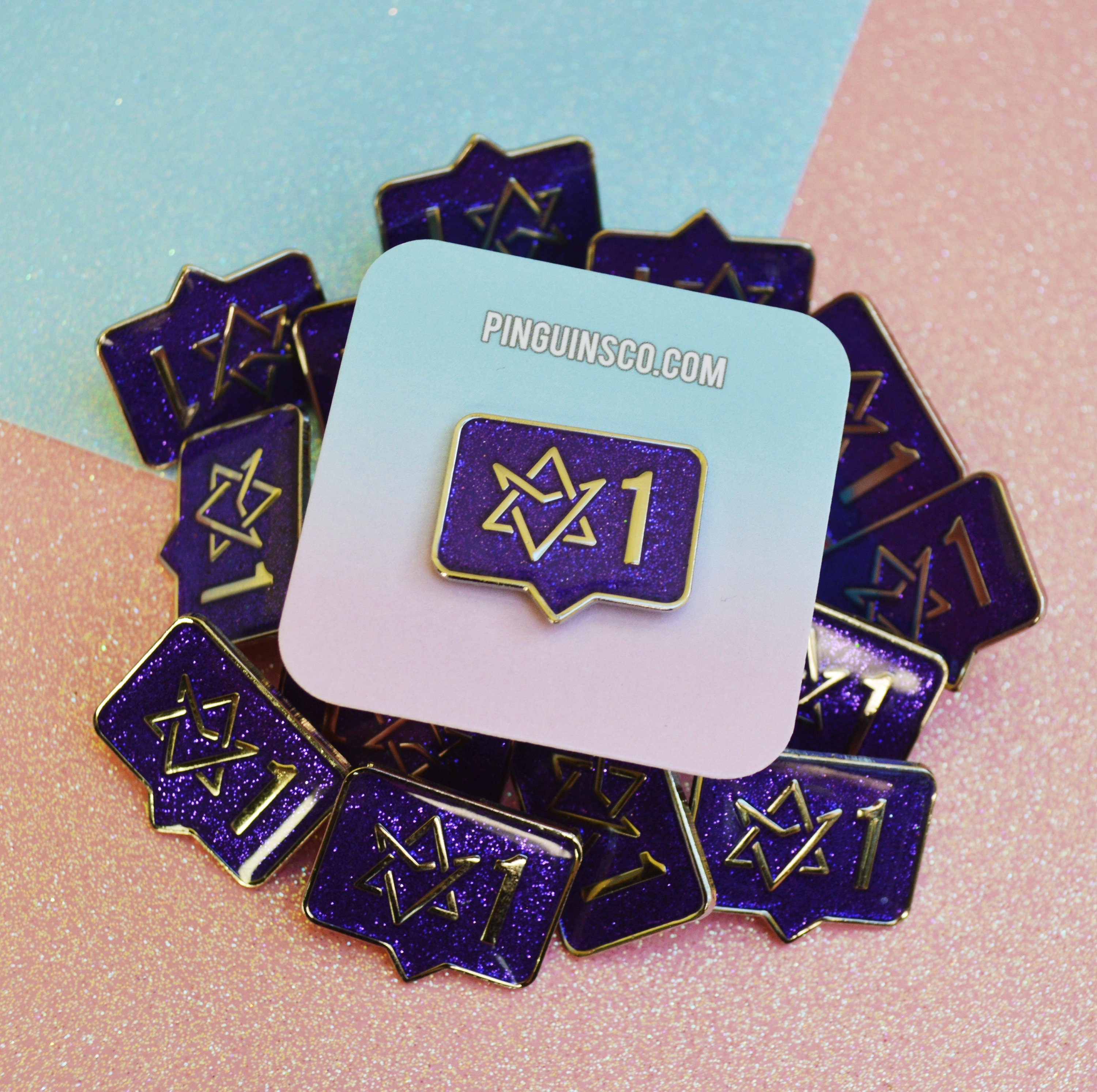 Astrogram Enamel Pin - Etsy