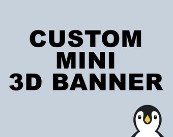 Mini Banner | Etsy