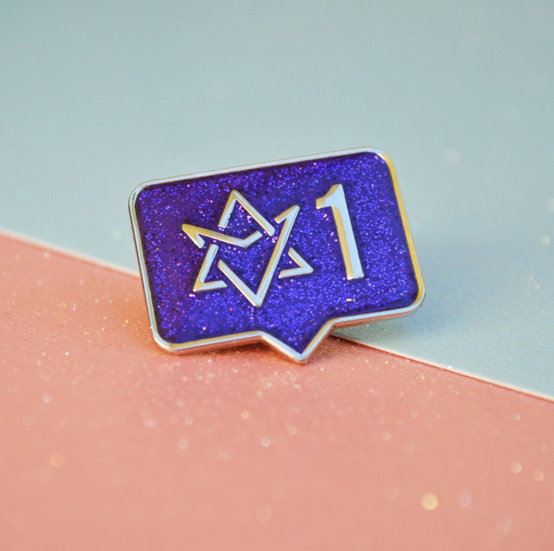 Astrogram Enamel Pin - Etsy