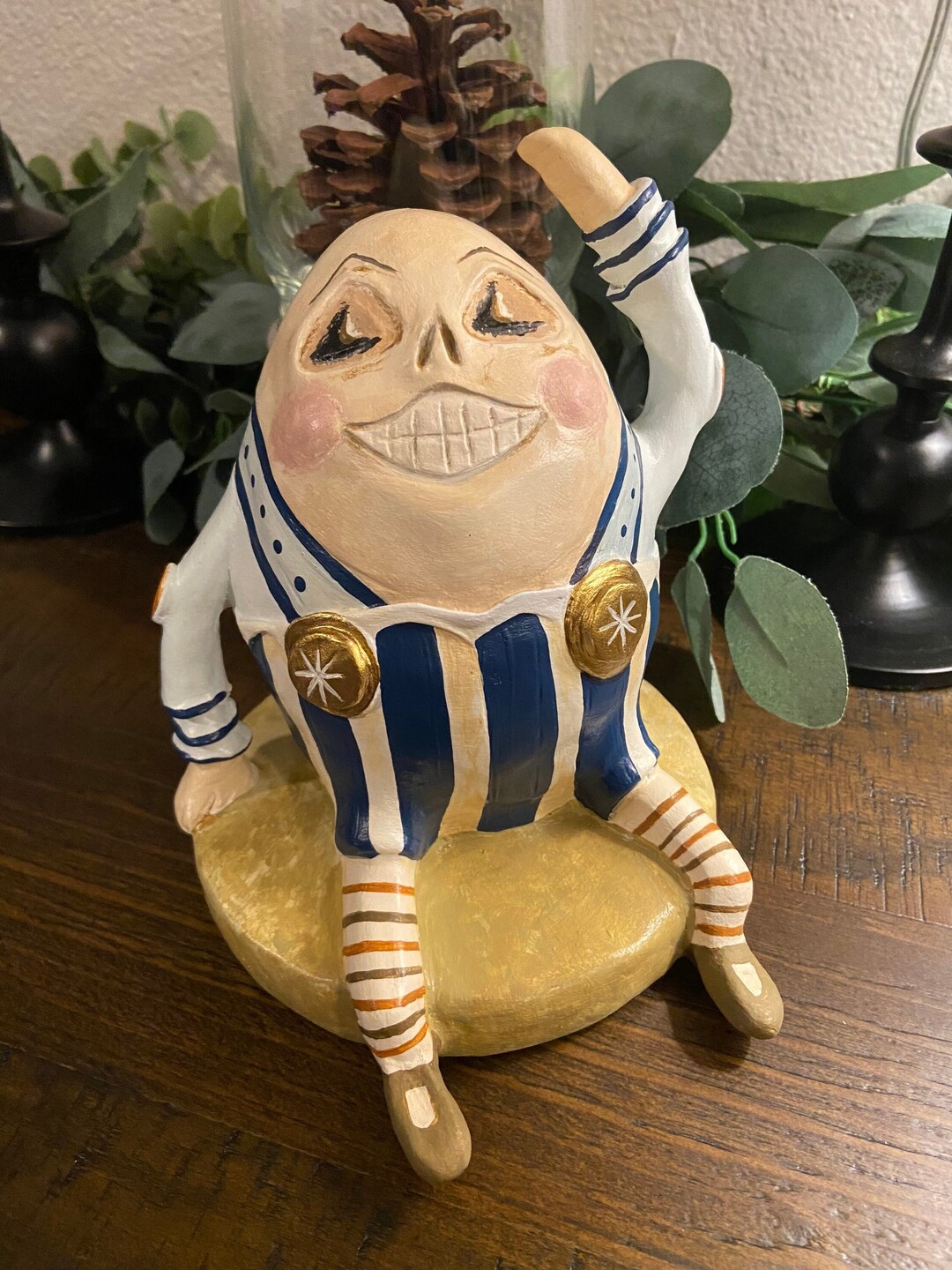 Vintage Humpty Dumpty Sculpture 2023 - Etsy