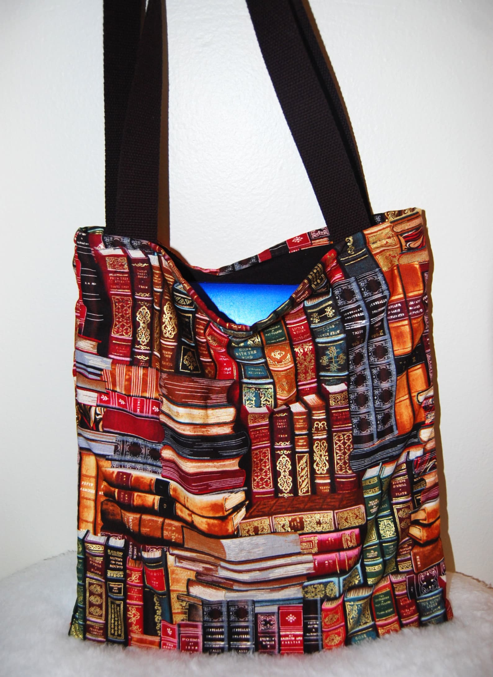 Library Tote Bag, Gift for Teachers, Christmas Present for Librarians ...