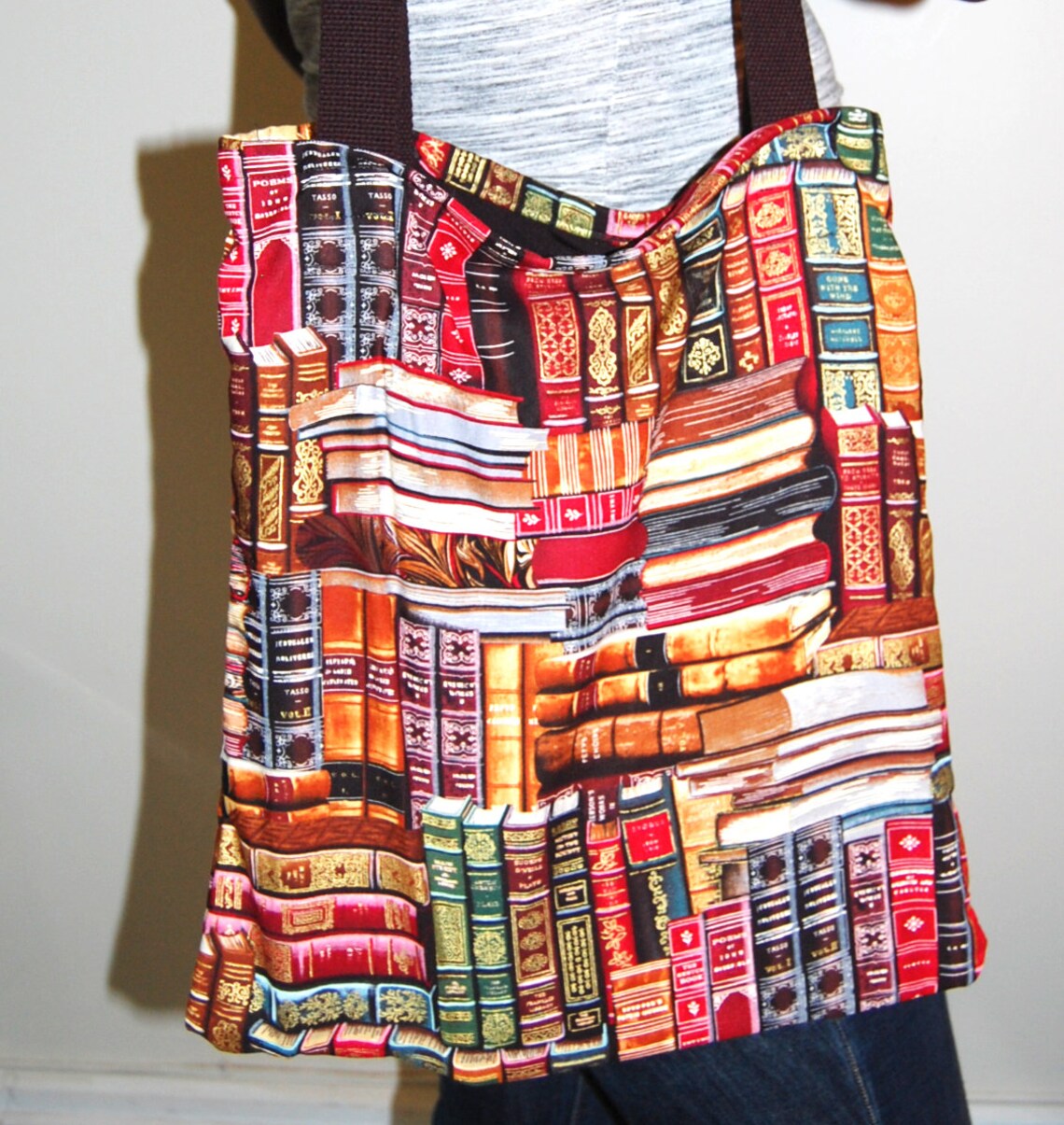 Library Tote Bag Gift for Teachers Christmas Present for | Etsy