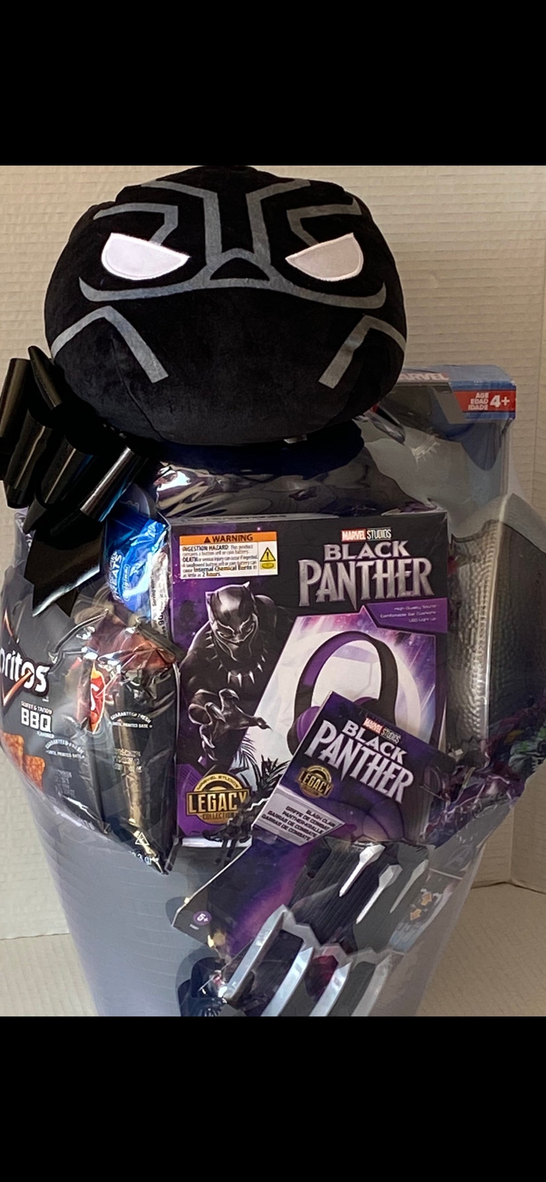 Black Panther Gift Basket,black Panther Toys, Boys Christmas Gifts ...