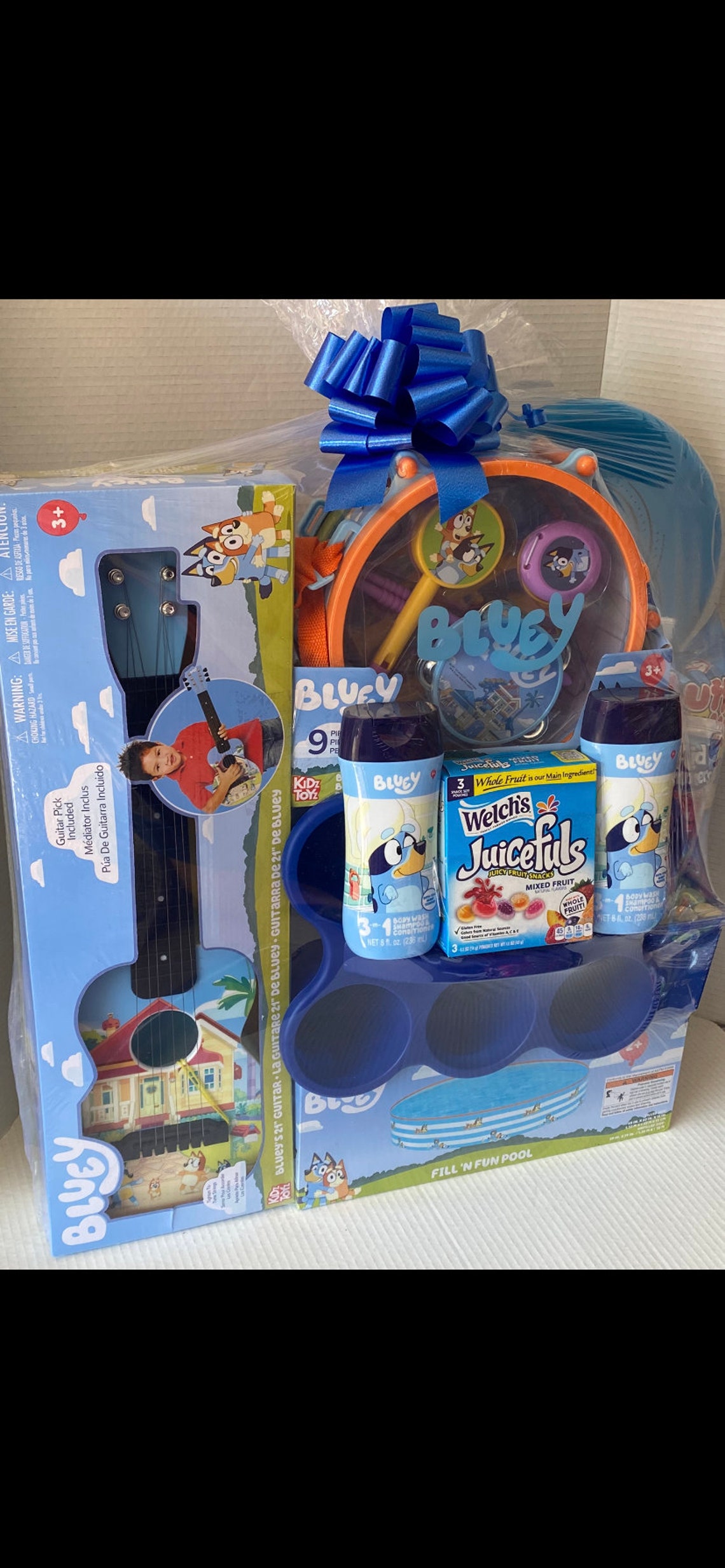 Bluey Christmas Basket, Toddler Gift Basket, Bluey Easter Baskets ...
