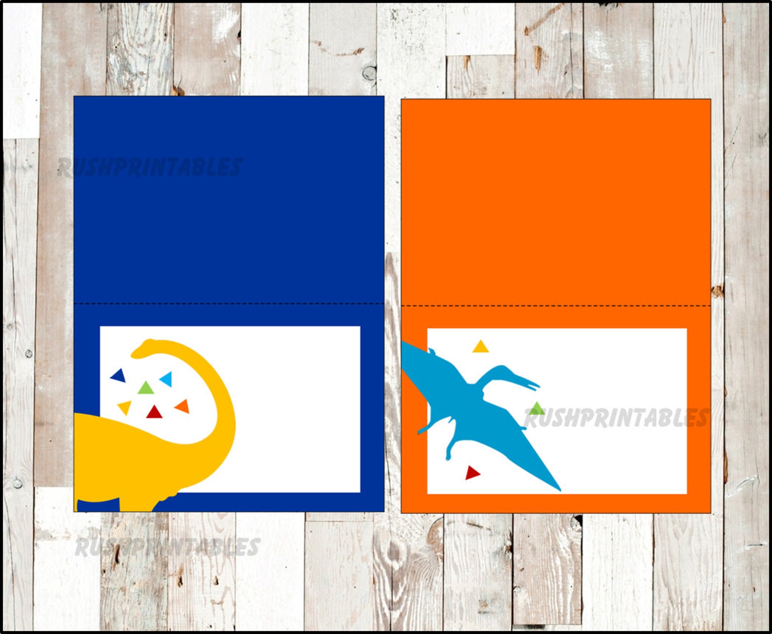 Dinosaur Food Labels Printable T-rex Food Tent Cards - Etsy