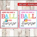 Stay Cool in the Pool, Have a Great Summer! , End of School Year Tags ...