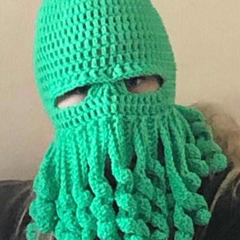 Hat With Mask - Etsy