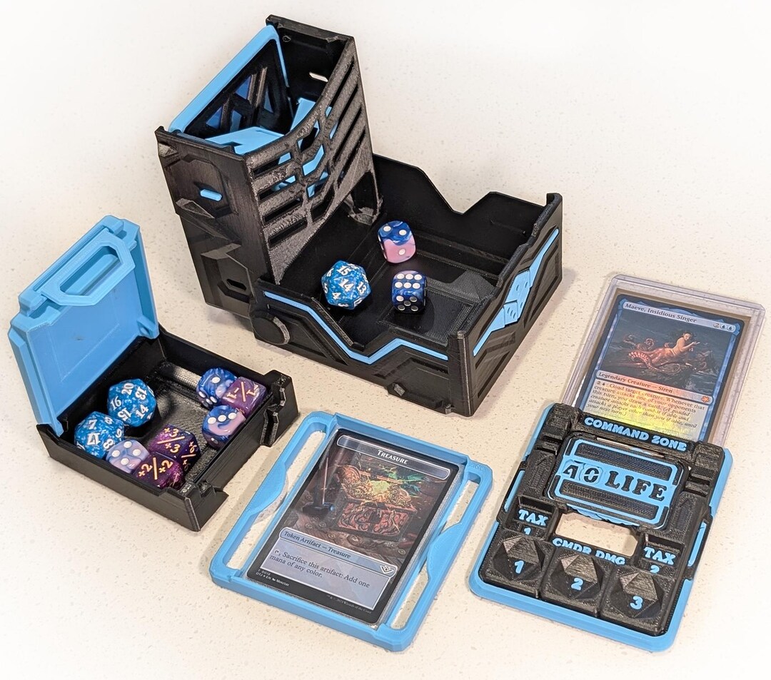 Commander Dice Tower - Etsy