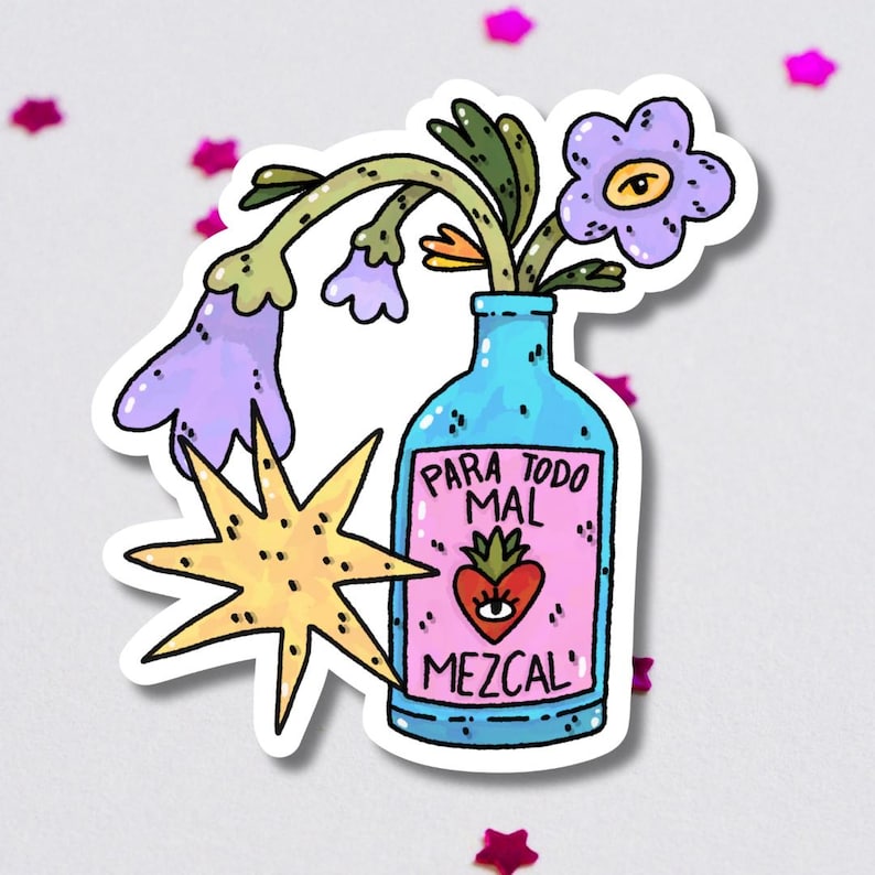 Para Todo Mal, Mezcal Sticker | Weather Proof Decal - Etsy