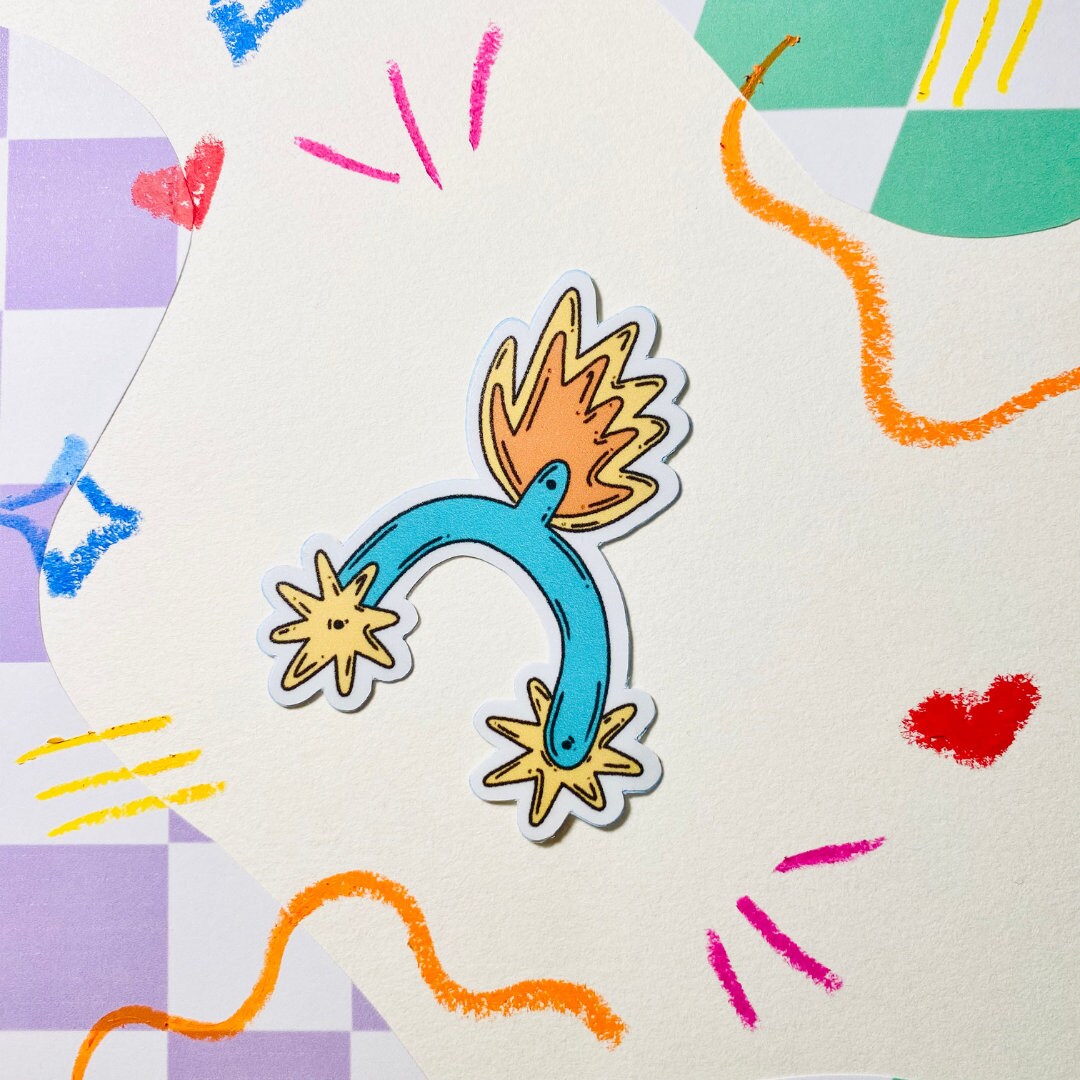 Spur Sticker | Weather Proof Decal - Etsy