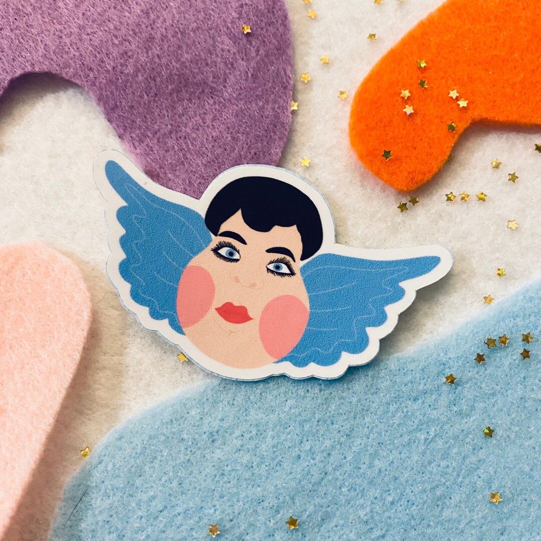 Mexican Chubby Angel Vinyl Sticker | Decal | Waterproof - Etsy