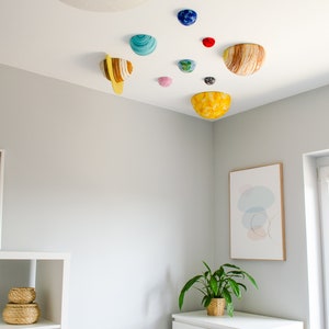 Solar System Planet Wall Ceiling Hanging for Space Themed - Etsy