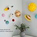 Solar System Planet Wall Ceiling Hanging for Space Themed - Etsy UK