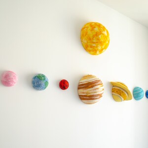 Wall Planet as Space Theme Decor for Space Themed Nursery - Etsy