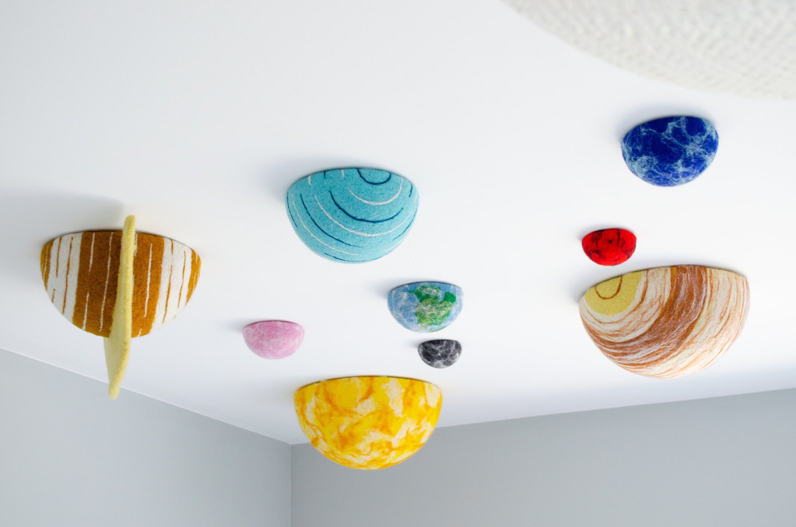 Solar System Planet Wall Ceiling Hanging for Space Themed - Etsy