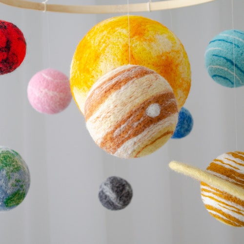 Printable DIY Solar System Planets Mobile Toddler Space - Etsy Australia