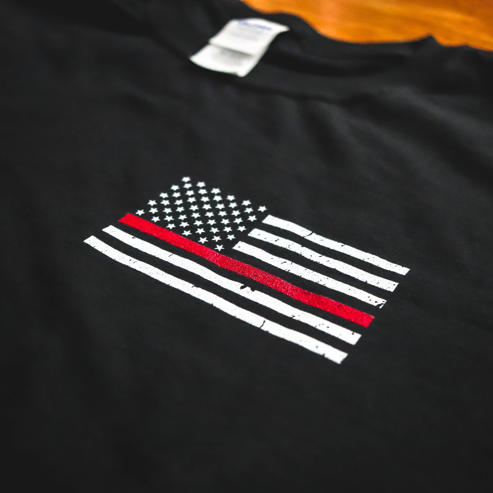 Custom Firefighter Thin Red Line Flag Shirt Firefighter Gift - Etsy