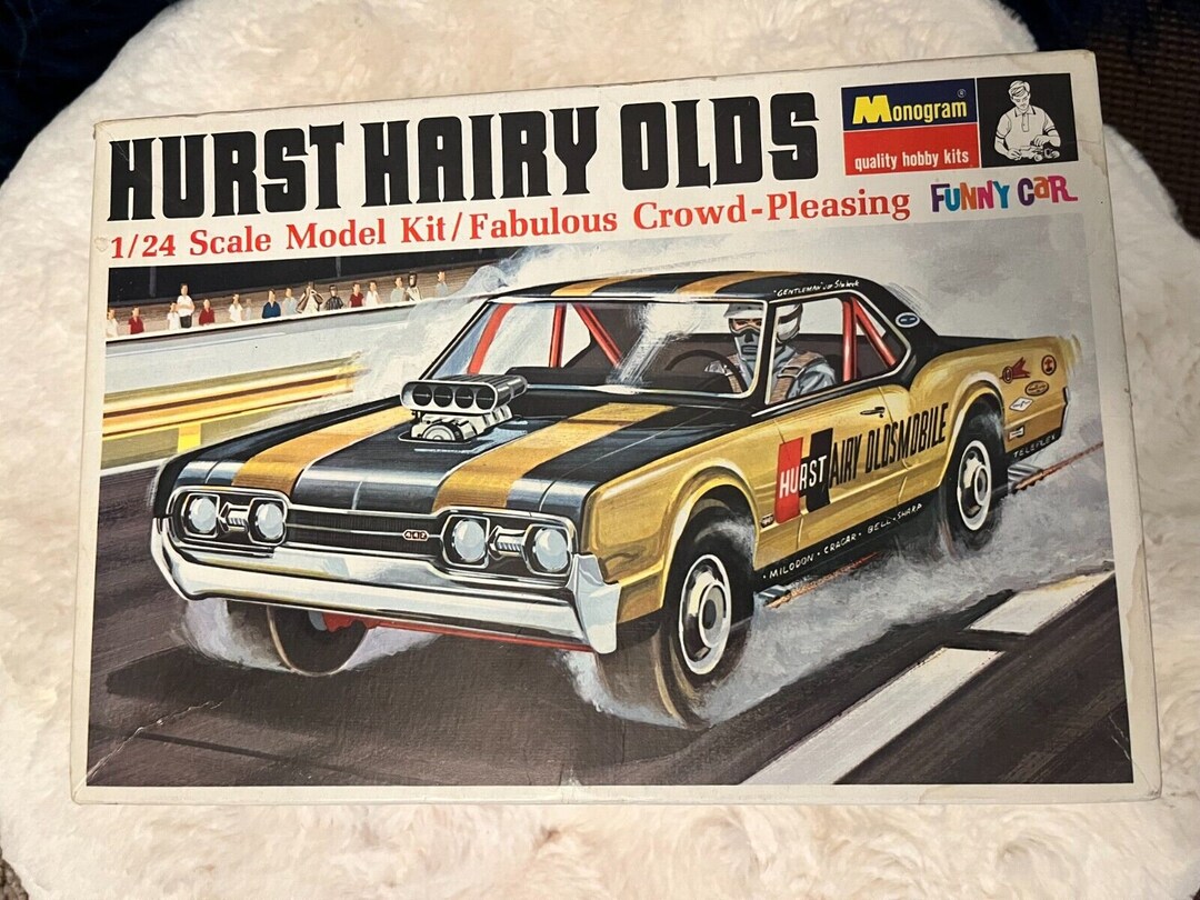 Hurst Hairy Oldsmobile 1:24 Scale Car Model - Etsy