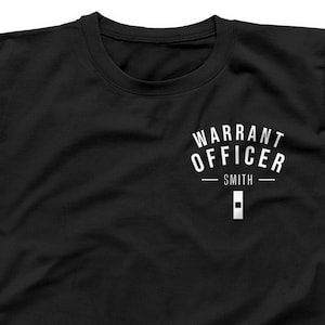 Warrant Officer Shirt, Warrant Officer Tshirt, Warrant Officer T Shirt ...