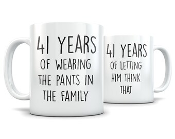 41st anniversary | Etsy