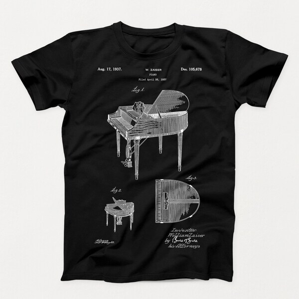 Boys Piano Shirt - Etsy