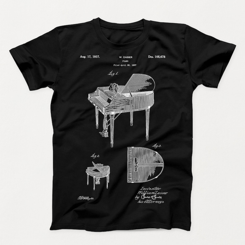 Piano Shirt - Etsy