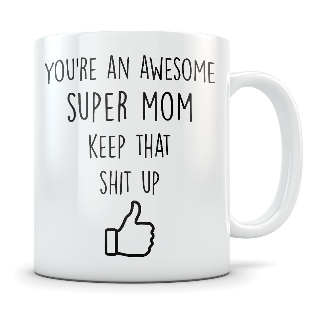 Super Mom Gifts, Super Mom Mug, Super Hero Gift for Women, Best Super ...
