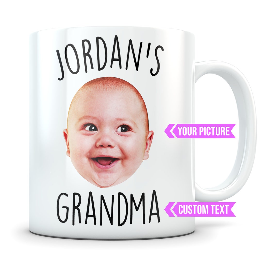 Baby Face Mug, Baby Face Gift, Baby Photo Gift, Baby Mug, Personalized ...