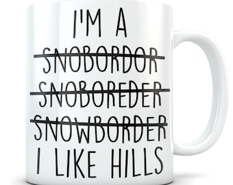 FUNNY SNOWBOARDER GIFT Snowboarder Mug Snowboarding Gift - Etsy Canada
