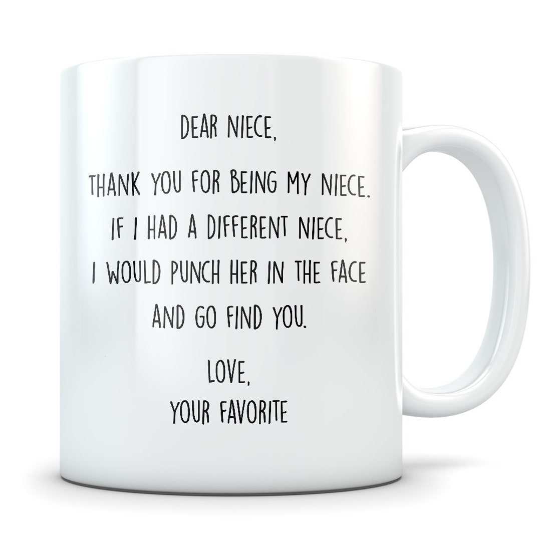 Niece Gifts Funny Niece Gift Niece Mug Niece Coffee Mug - Etsy