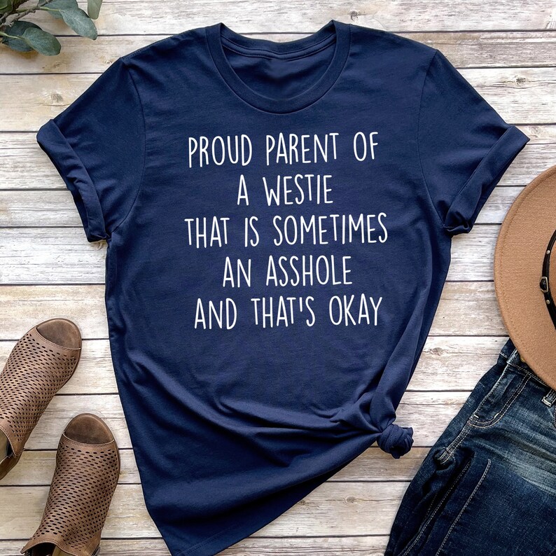 West Highland Terrier Shirt Westie Tshirt Westie Clothes - Etsy