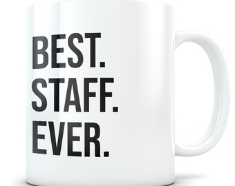 Staff Thank You Mug - Etsy