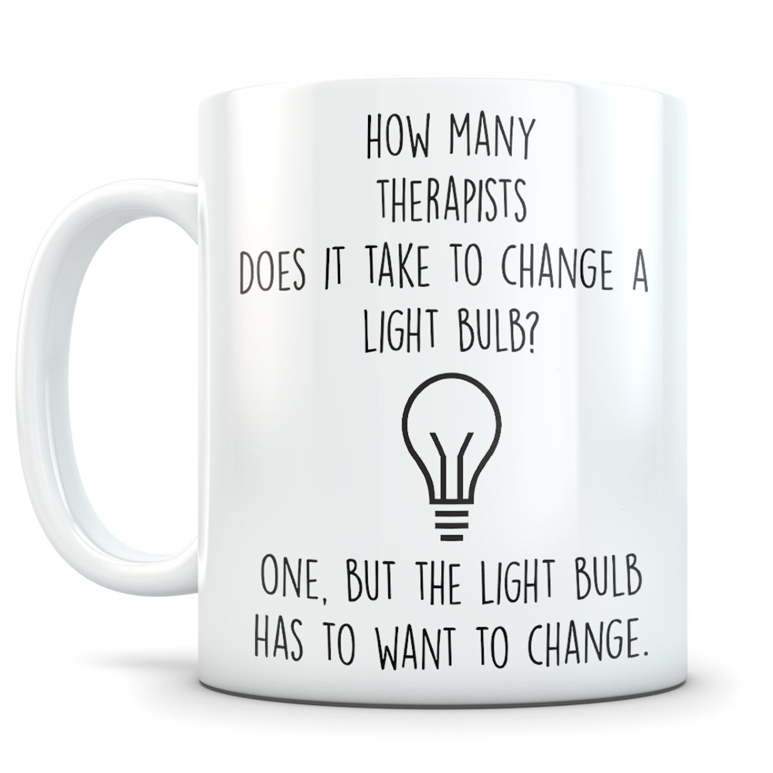 Therapist Gift, Therapist Mug, Therapist Appreciation, Therapist Thank ...