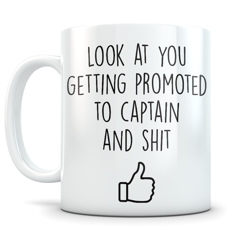 Captain Promotion Gift Captain Promotion Promoted Captain - Etsy