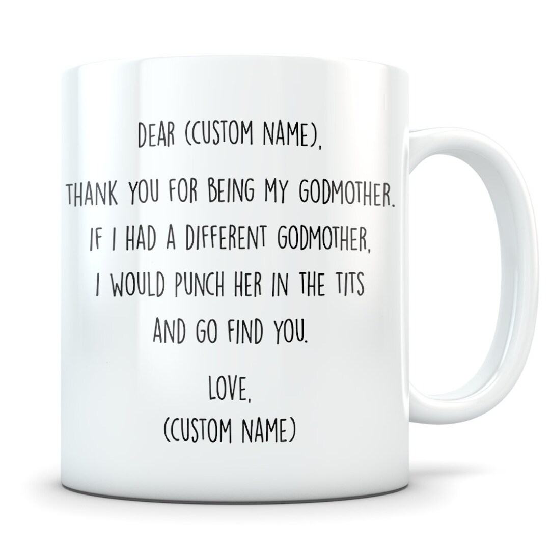 God Mom Gift, God Mom Mug, God Mom Coffee Mug, Gifts for God Mom, God ...